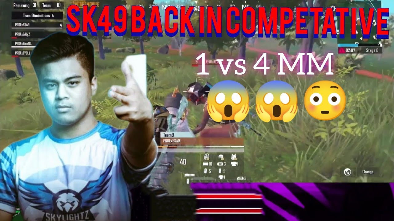 SK49 Back in Competative SK49 1 vs 4 MM - YouTube