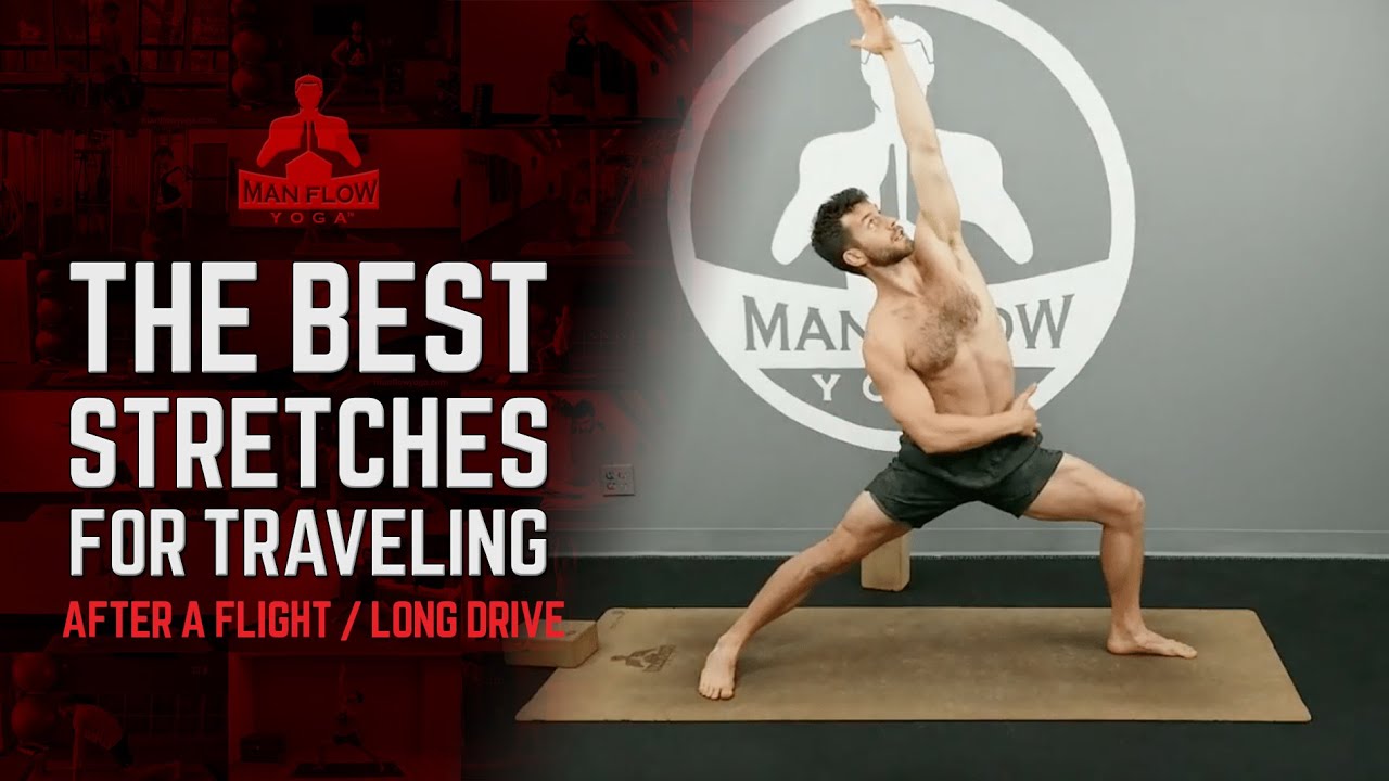 Best Stretches For Traveling (After A Flight / Long Drive) - YouTube