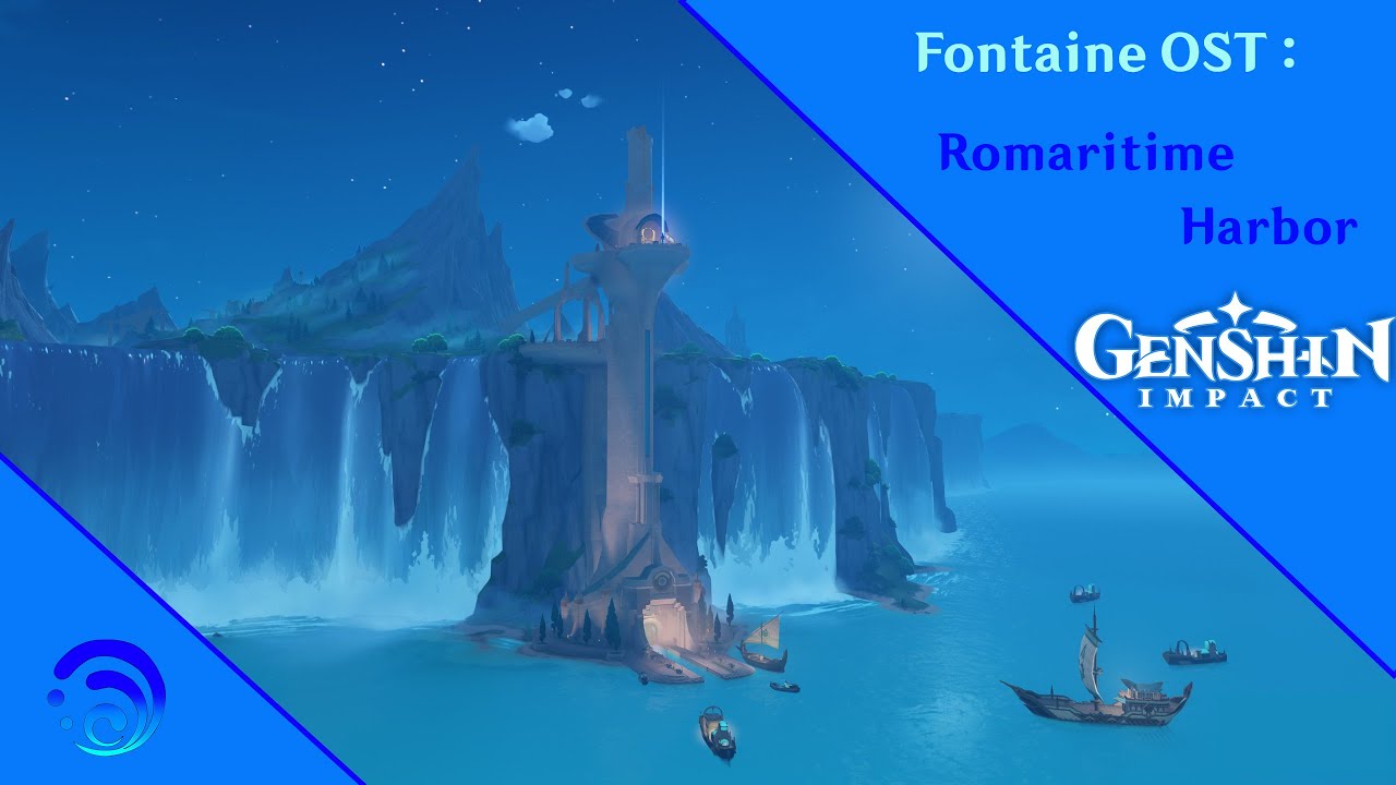Romaritime Harbor Night OST Fontaine - Genshin Impact - - YouTube