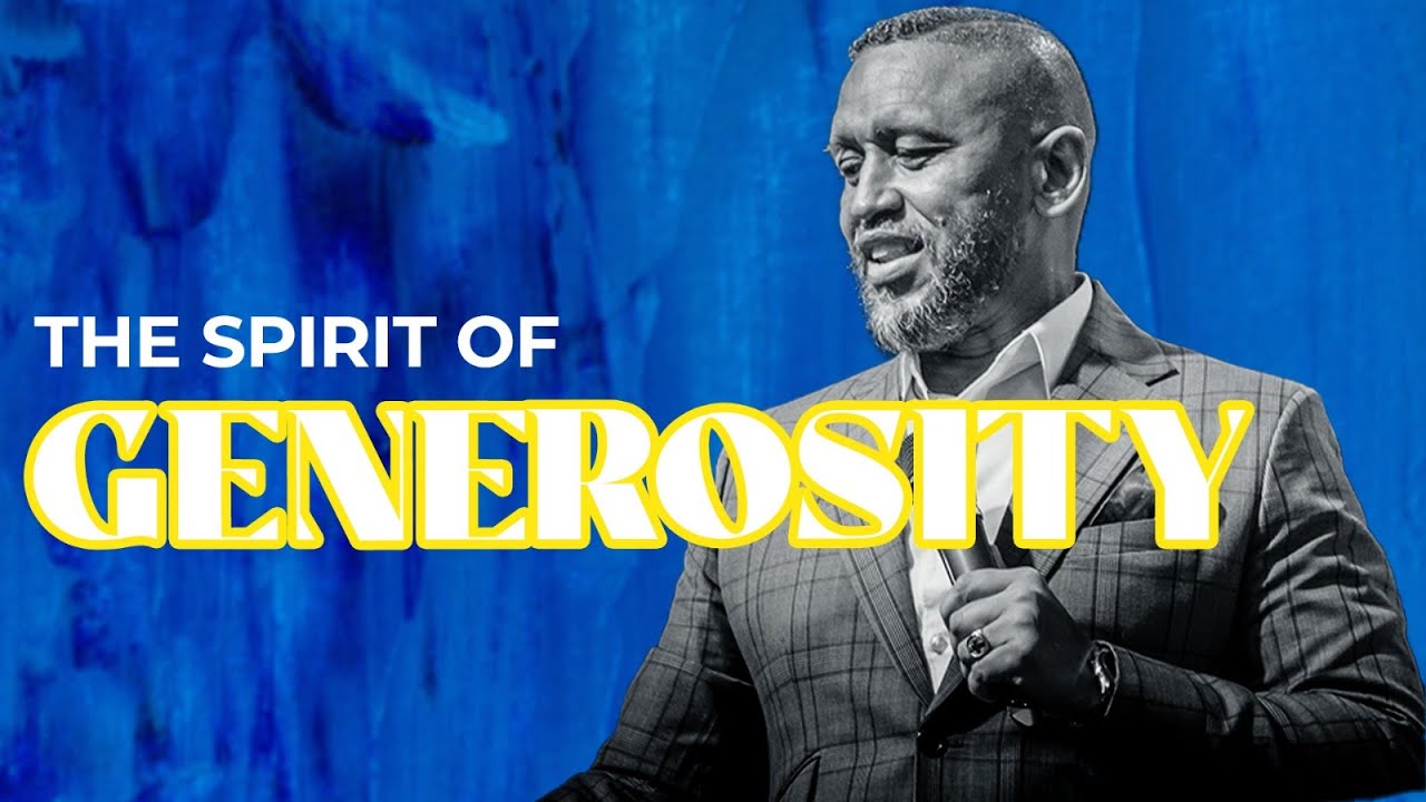 The Spirit of generosity | Ps Luke van Weren | NBCFC - YouTube