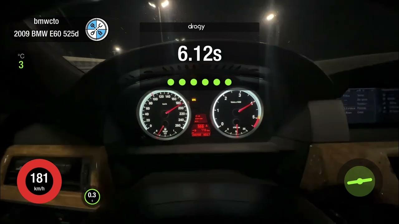 Dragy 100-200 E60 525d lci stage3 DIESELBOOST TURBOSYSTEMS st3 TURBOLAMIK 8hp75z rwd - YouTube