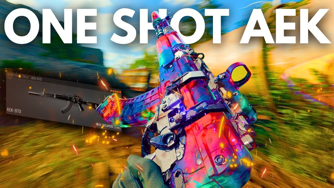 the *ONE SHOT* AEK 973 is UNSTOPPABLE in BO6! (Best AEK 973 Class Setup ...