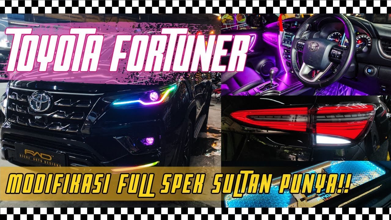 Modifikasi Toyota Fortuner GR Full Spek 2024 !! - YouTube
