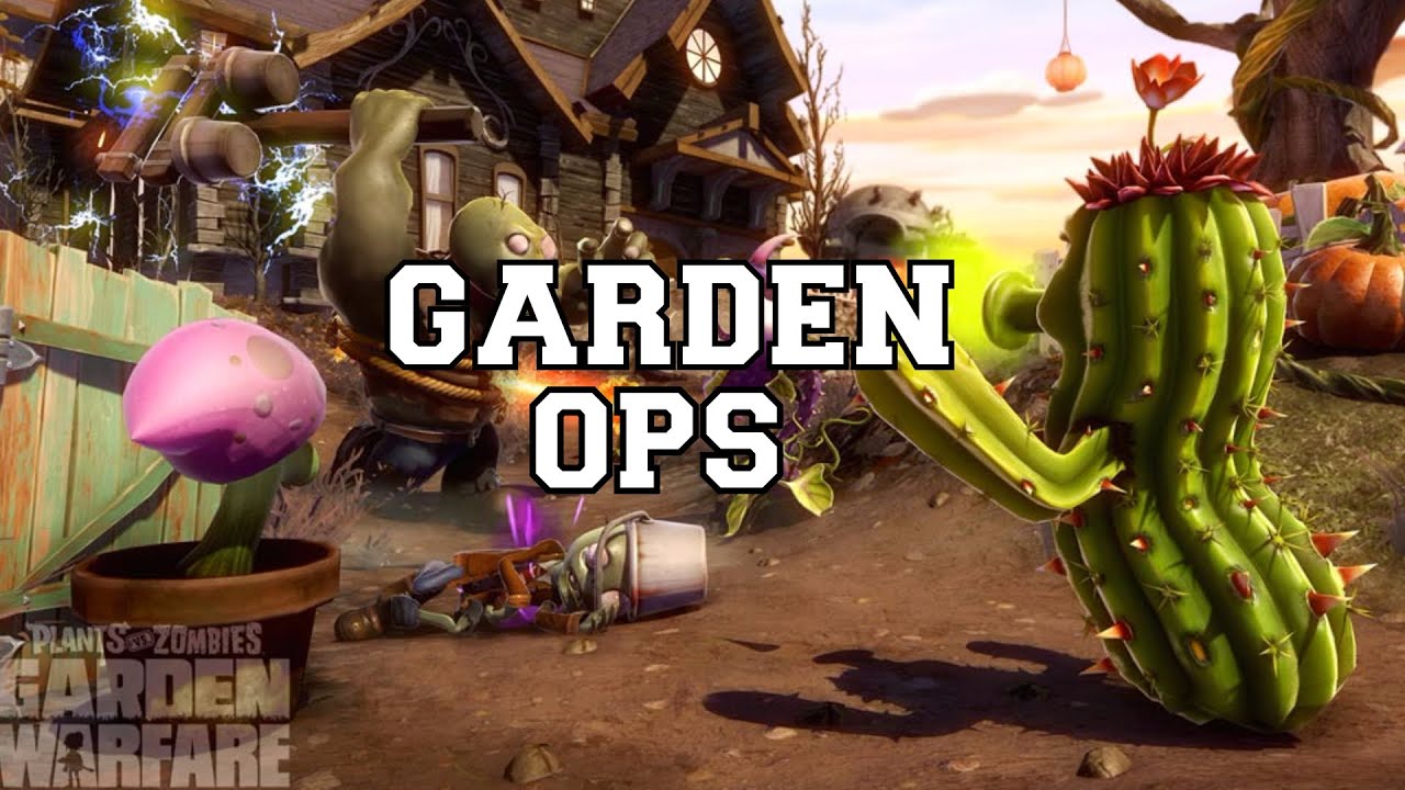 Plants Vs Zombies Garden Warfare Gameplay - Garden Ops (Xbox One) - YouTube