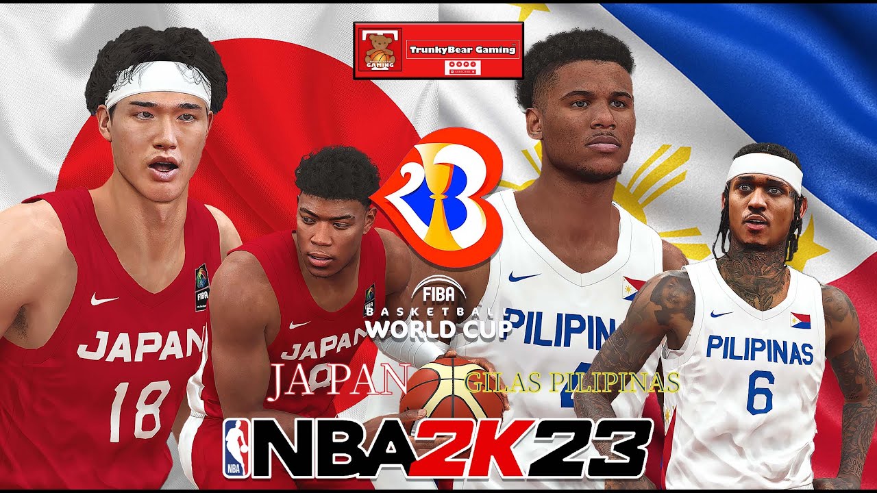FIBA World Cup 2023 | Japan VS Gilas Pilipinas | NBA 2K23 PC Gameplay ...