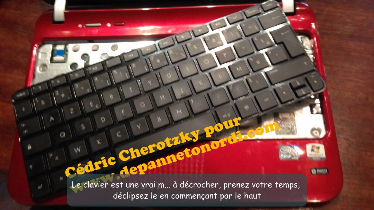 HP mini 200 4202sf111 démontage - YouTube