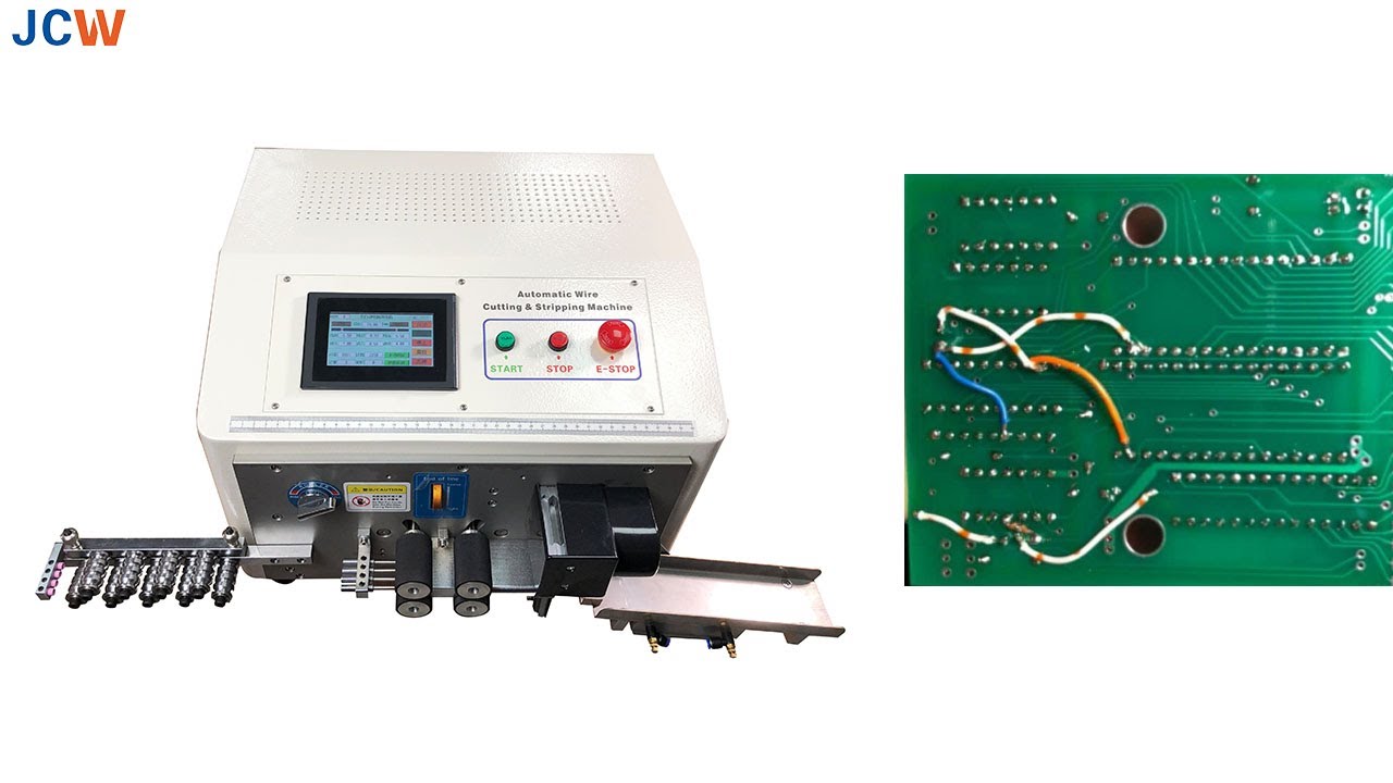 Máquina cortadora de cables de puente de PCB ultracorta | JCW-CS16 ...