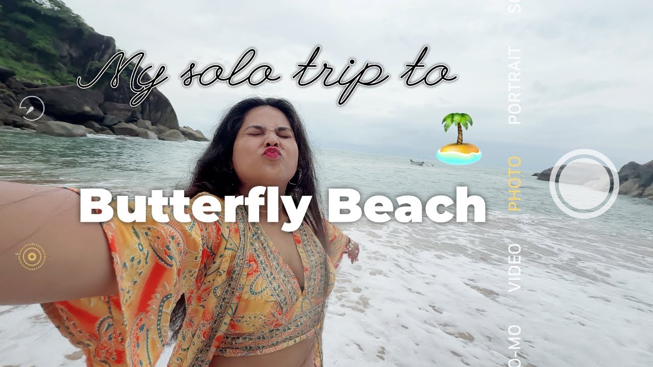 Cleanest beach of Goa | Butterfly Beach | Goa Trip-2 - YouTube
