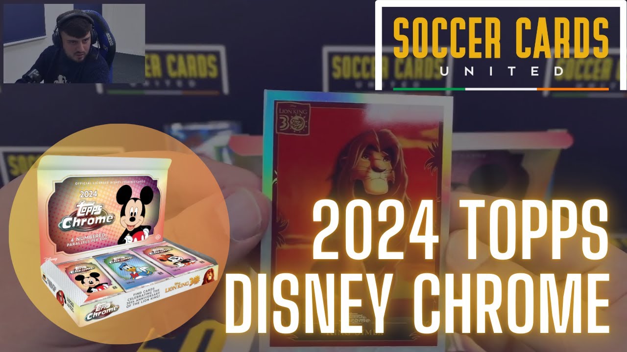 2024 Topps Chrome Disney Hobby Box Opening and Review | Hunting Walt ...
