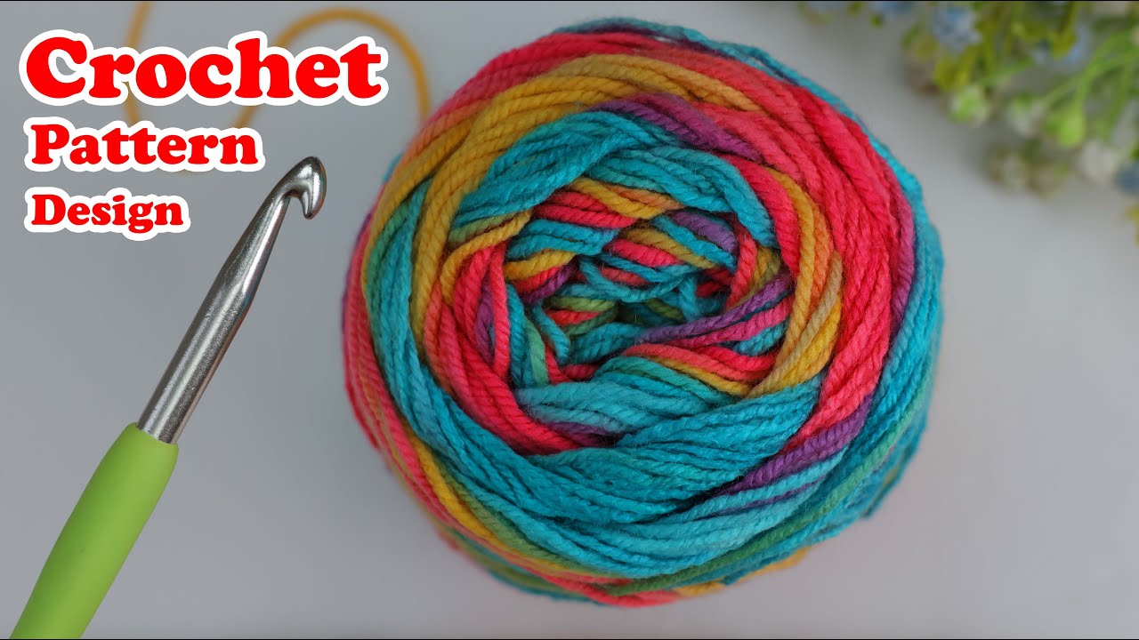 You Will Love This Easy Crochet Pattern! Only 2 Rows & It Looks ...