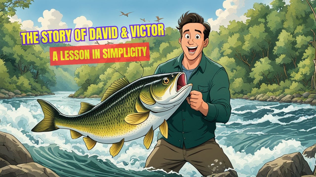 The Story of David & Victor: A Lesson in Simplicity | English Learning ...