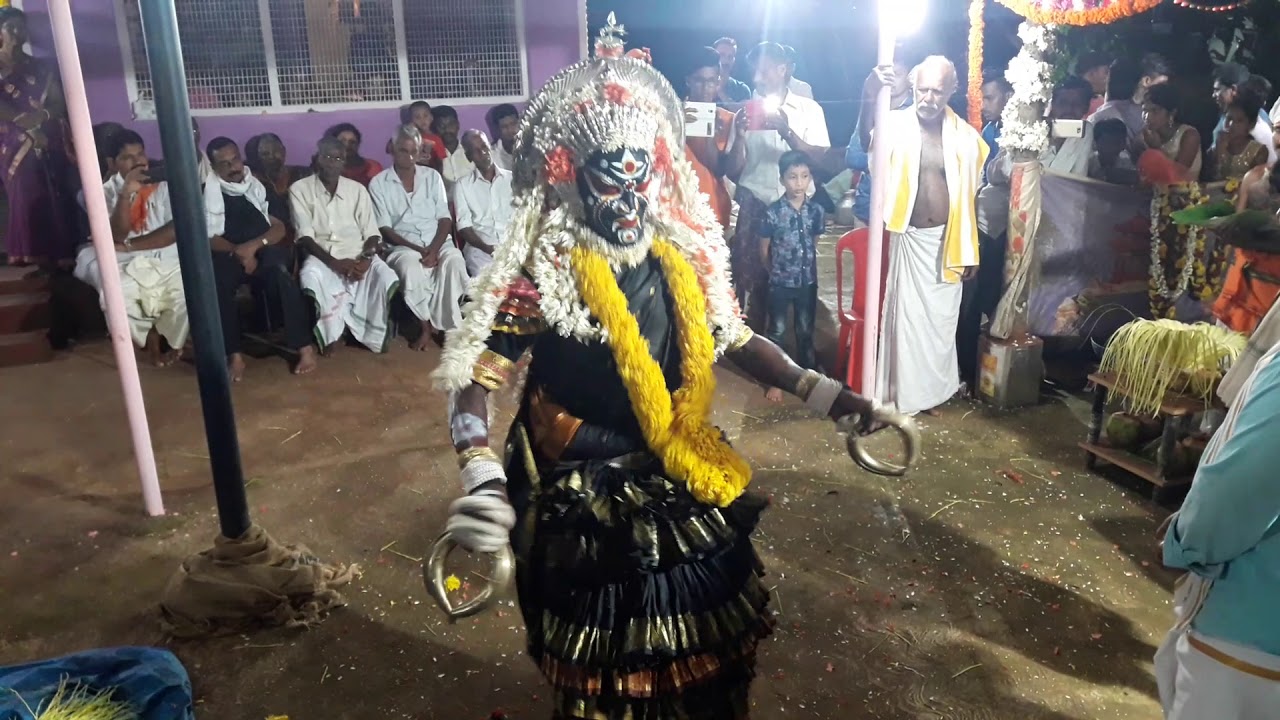 MANTHRA DEVATHE KOLA @ KOKRADI KUMAR HEGDE HOUSE. part 1 - YouTube