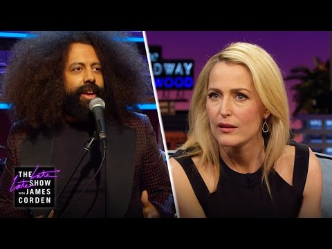 Reggie Watts' X-Files Question for Gillian Anderson