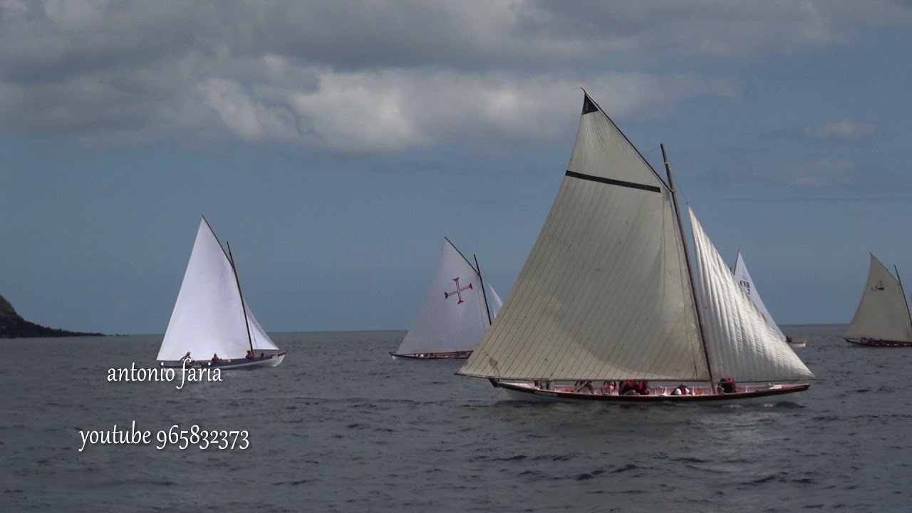 Regata Botes Baleeiros 2018 Lajes Ilha do Pico - YouTube