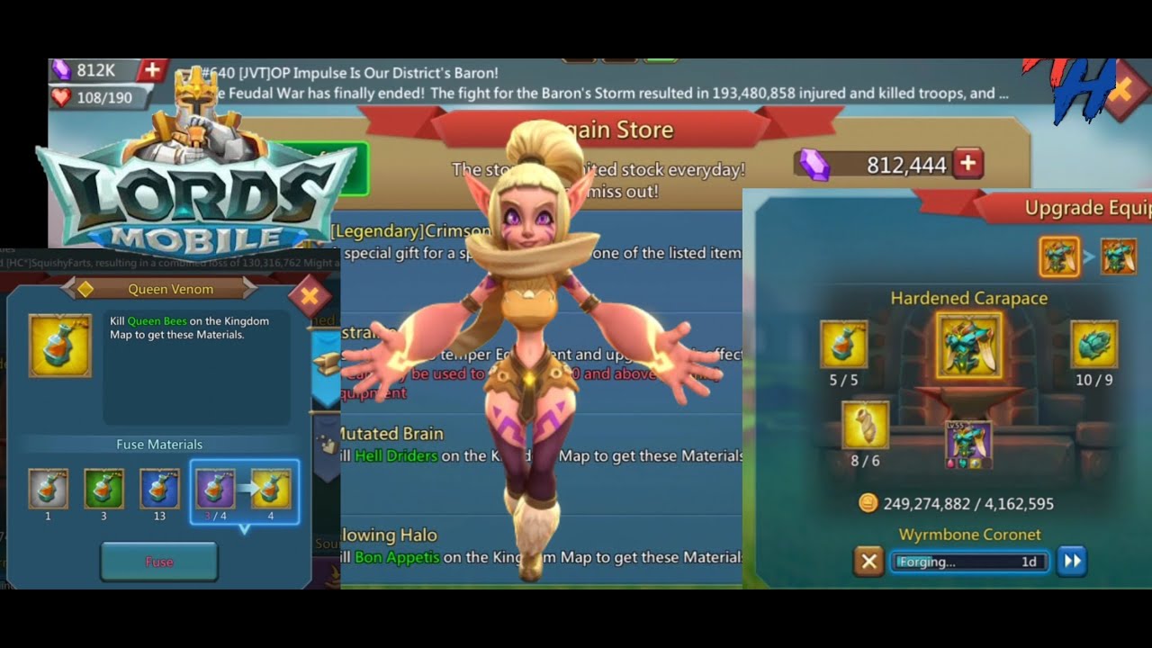 Lords Mobile Bargain Store Dec 2022 | Bargain Store | AmirHasan yt - YouTube