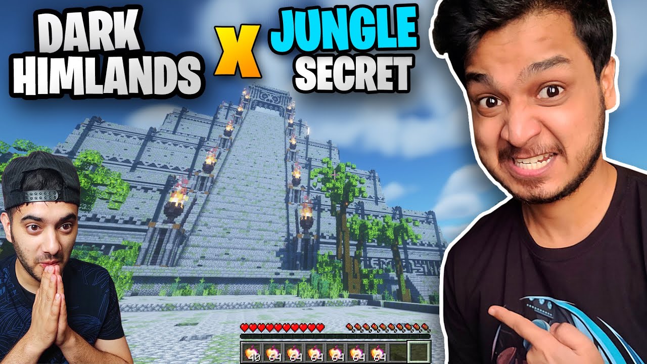 DARK HIMLANDS BIG SECRET JUNGLE ADVENTURE - Minecraft HIMLANDS Day 18 ...
