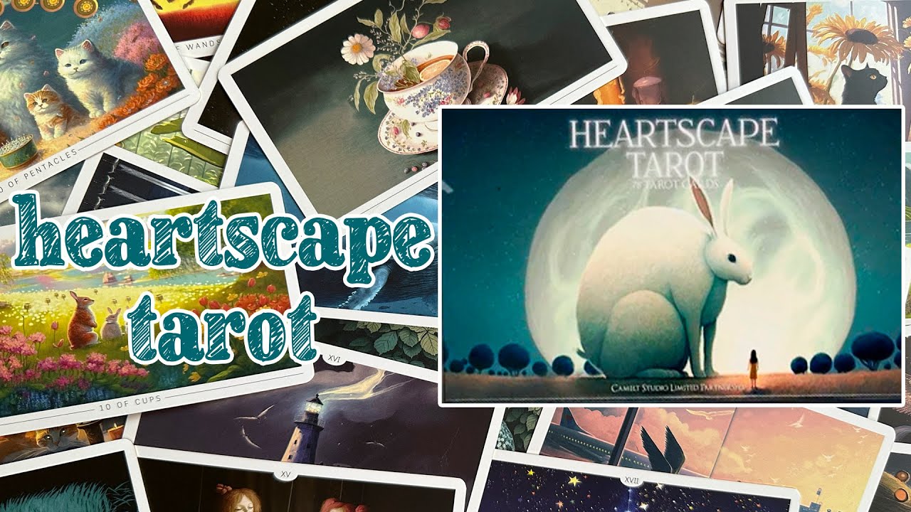 Heartscape Tarot by Tevada | Flipthrough, Guidebook, Pairings & Reading ...