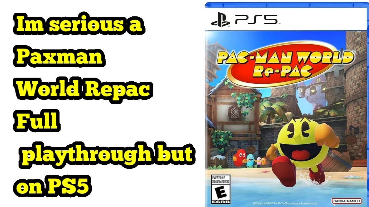 Im Serious A Pac-Man World Re-Pac (Full Playthrough But on The PS5 ...