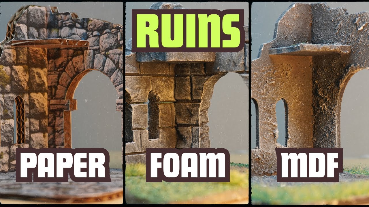 3 Ways to make Ruins - Modelling Workshop Magazine 6 - YouTube