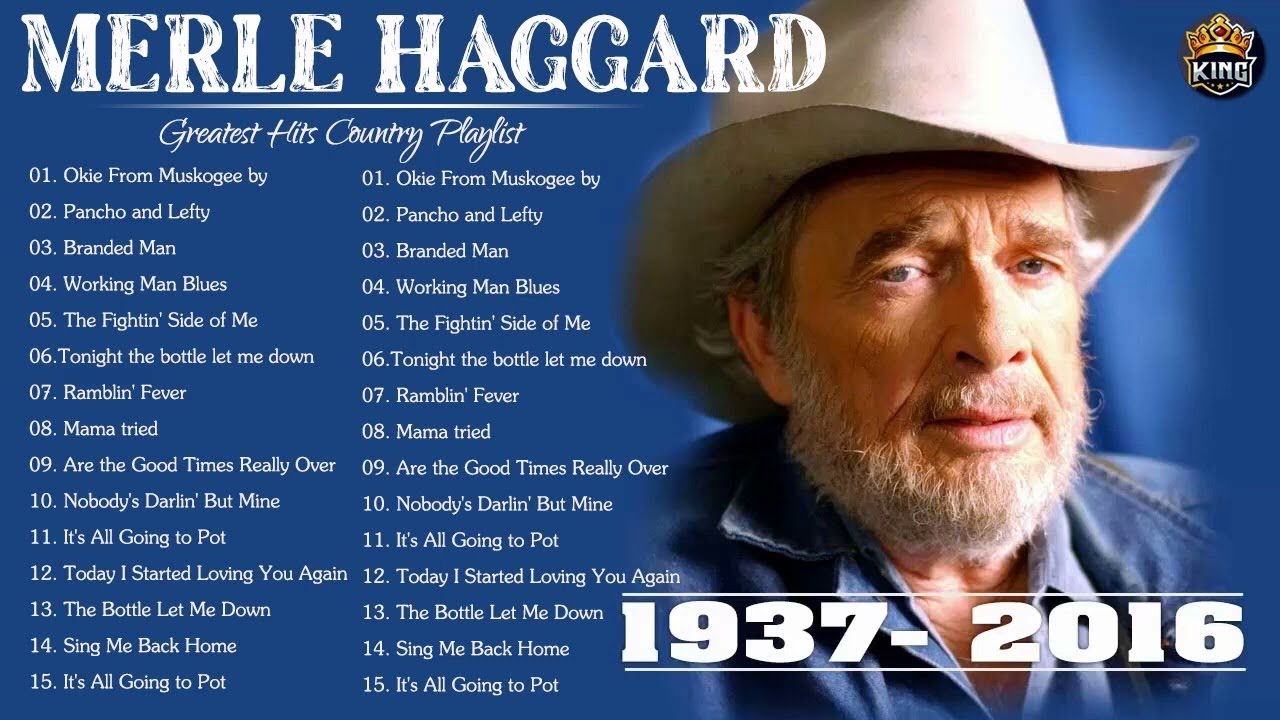 Merle Haggard Greatest Hits 2022 - Merle Haggard Best Songs - YouTube