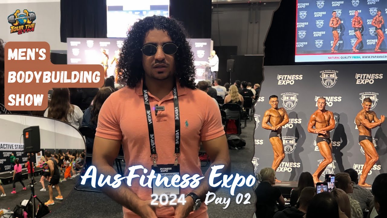 DAY 02 AusFitness Expo 2024 | Men's BodyBuilding Show | in ICC Sydney ...