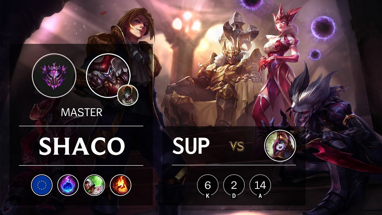 Shaco Support vs Lulu - EUW Master Patch 9.15 - YouTube