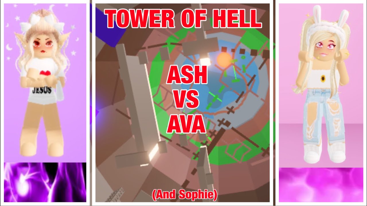 Playing Tower of Hell w/ My Best Friend Ava! (Ash Vs Ava) ROBLOX 💕 🌝 ...