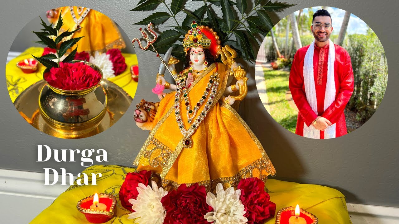 How To Prepare Durga Dhar || From Scratch! #Navratri2022 - YouTube
