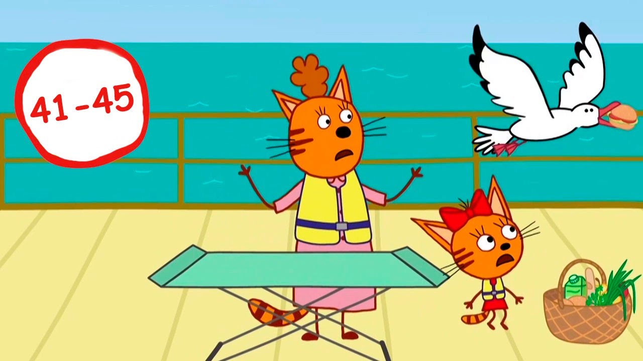 Kid-E-Cats | Compilação de episódios | Episódios 41-45 | Cartoons em ...