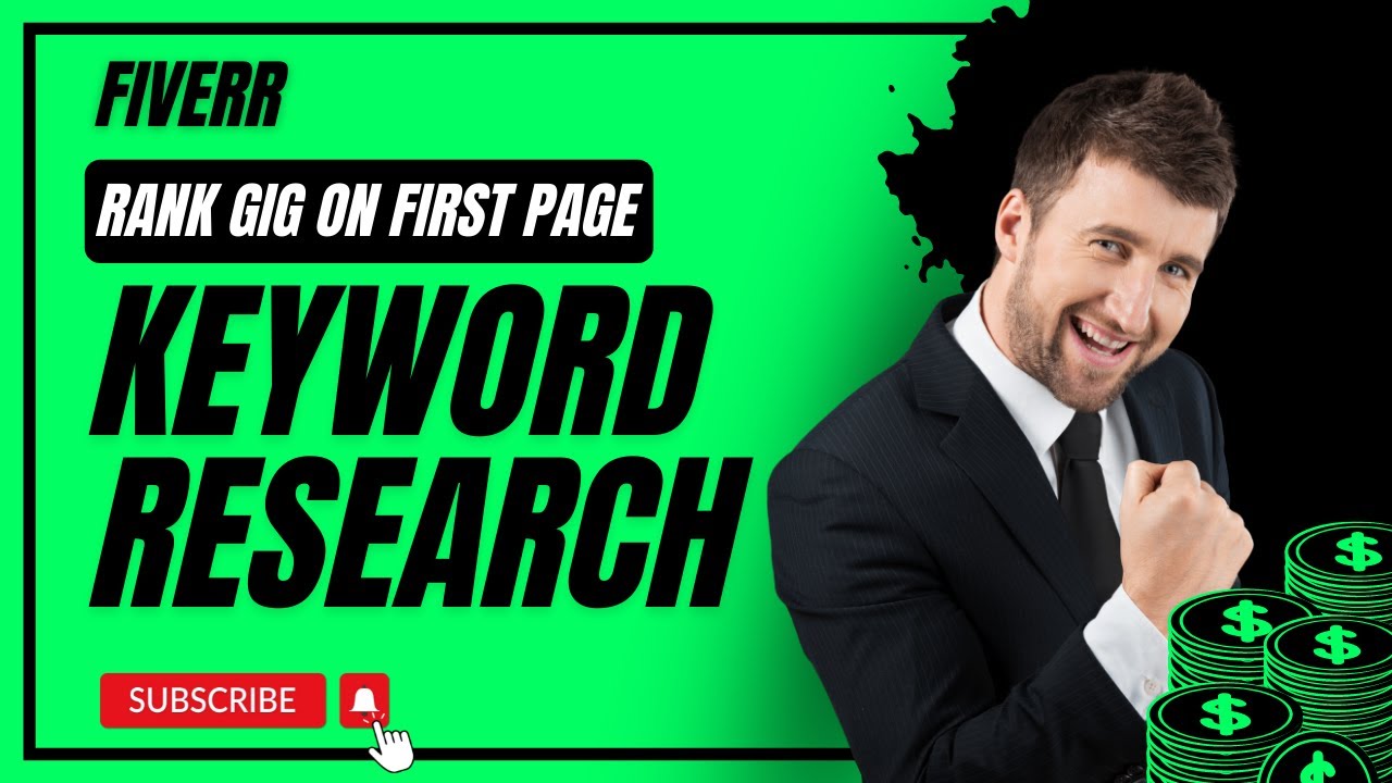 Fiverr Keyword Research 2023 | Rank FIverr GIG on FIrst Page | Make ...
