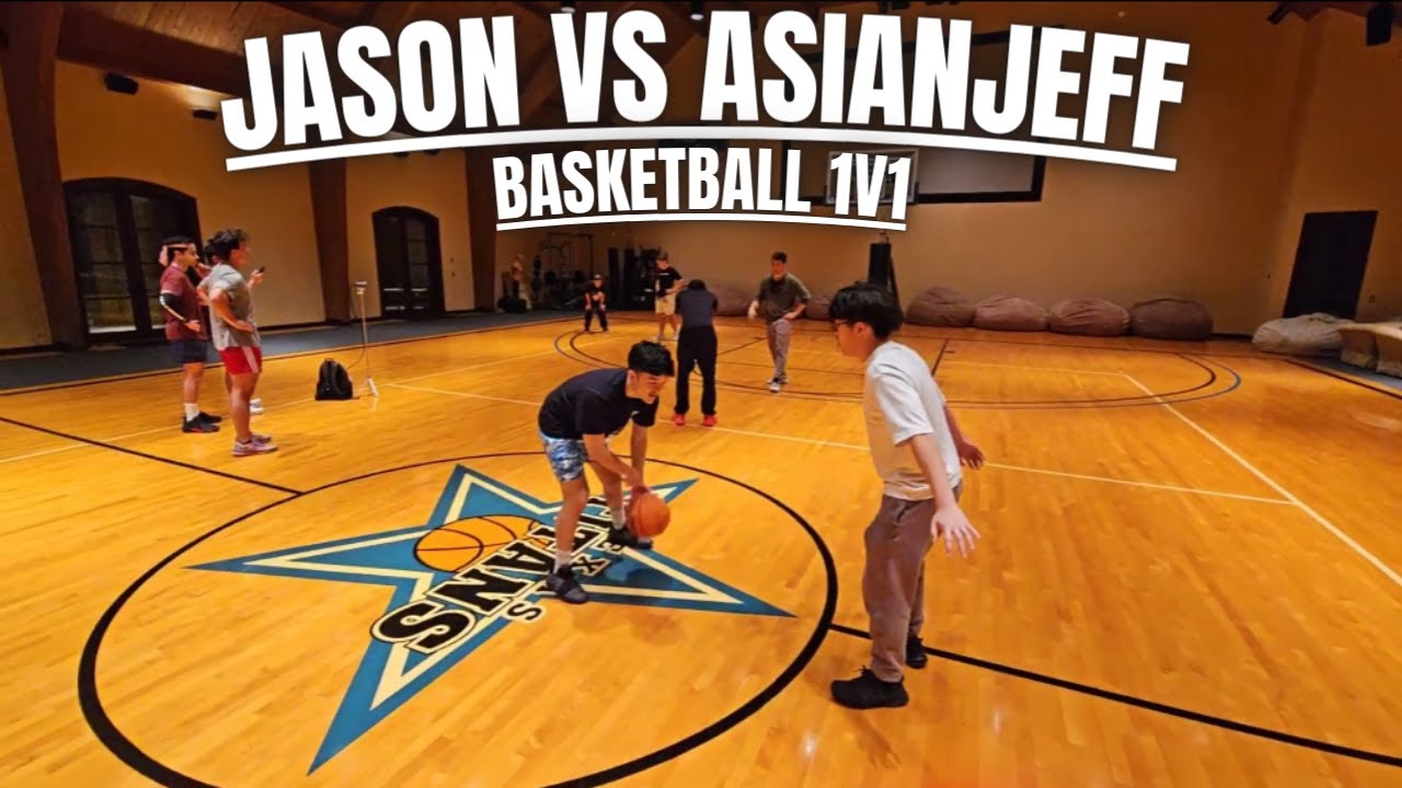 Jason and AsianJeff 1v1 in Basketball - YouTube