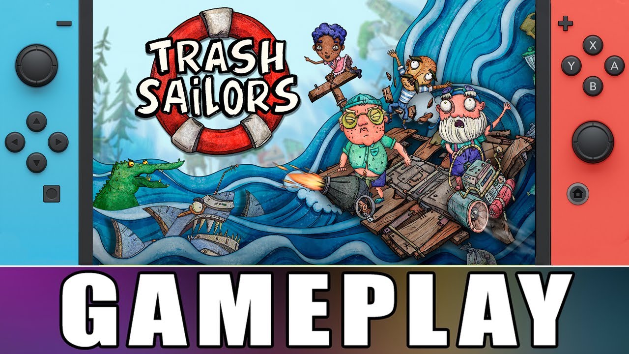 Trash Sailors - Nintendo Switch Gameplay - YouTube