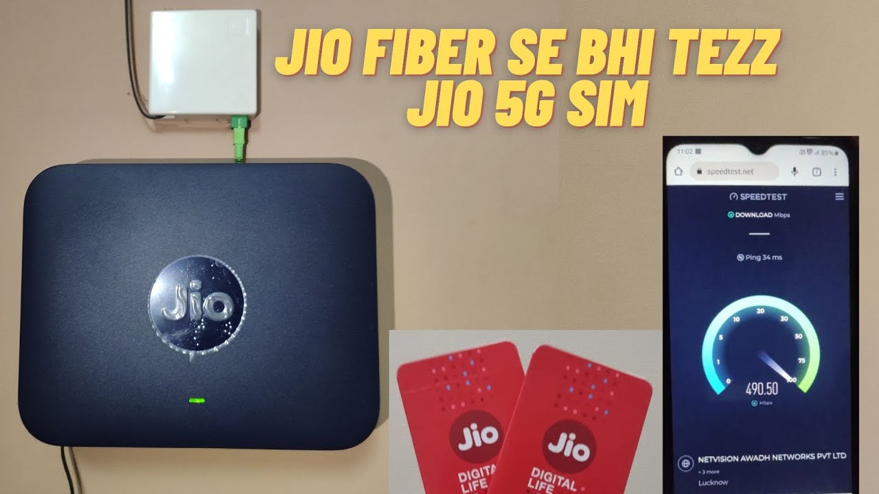 Jio fiber speed check | Jio 5g speed check | Jio fiber 100 mbps plan ...