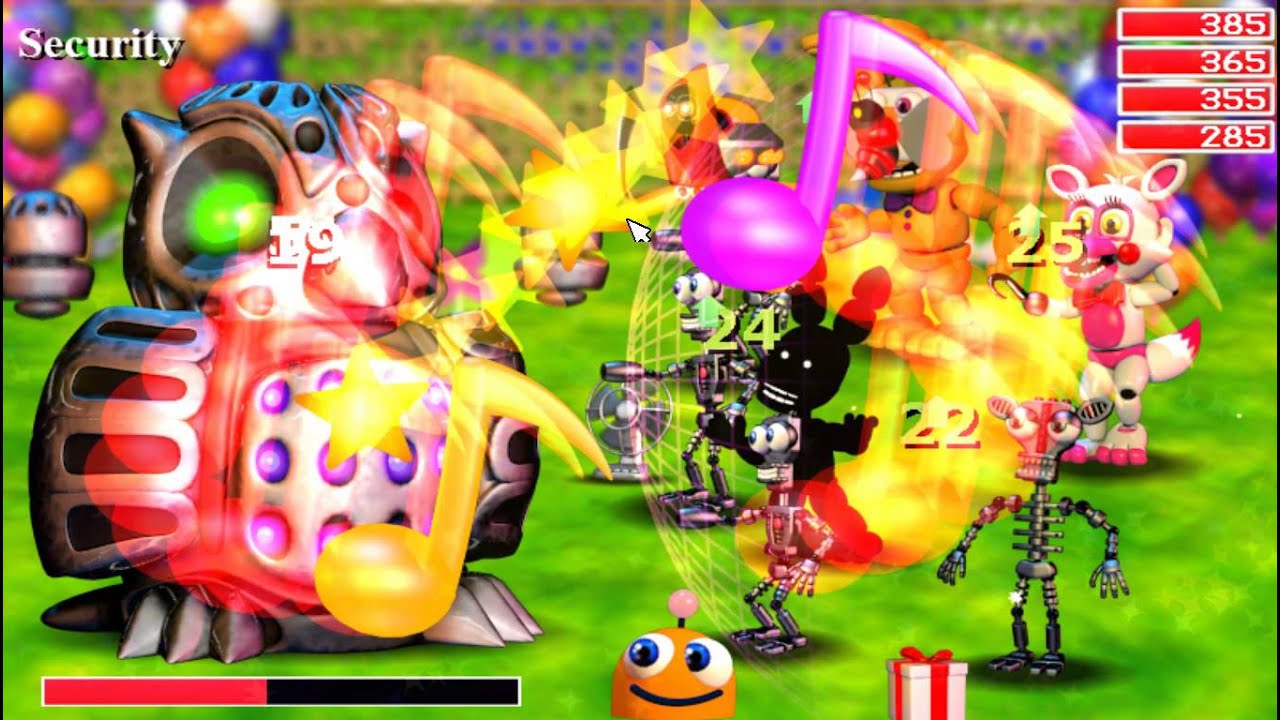 FNaF World Final Boss Security - YouTube