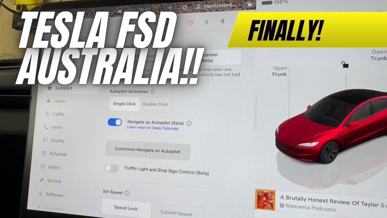 Initial impressions of Tesla FSD in Western Australia - it's amazing ...
