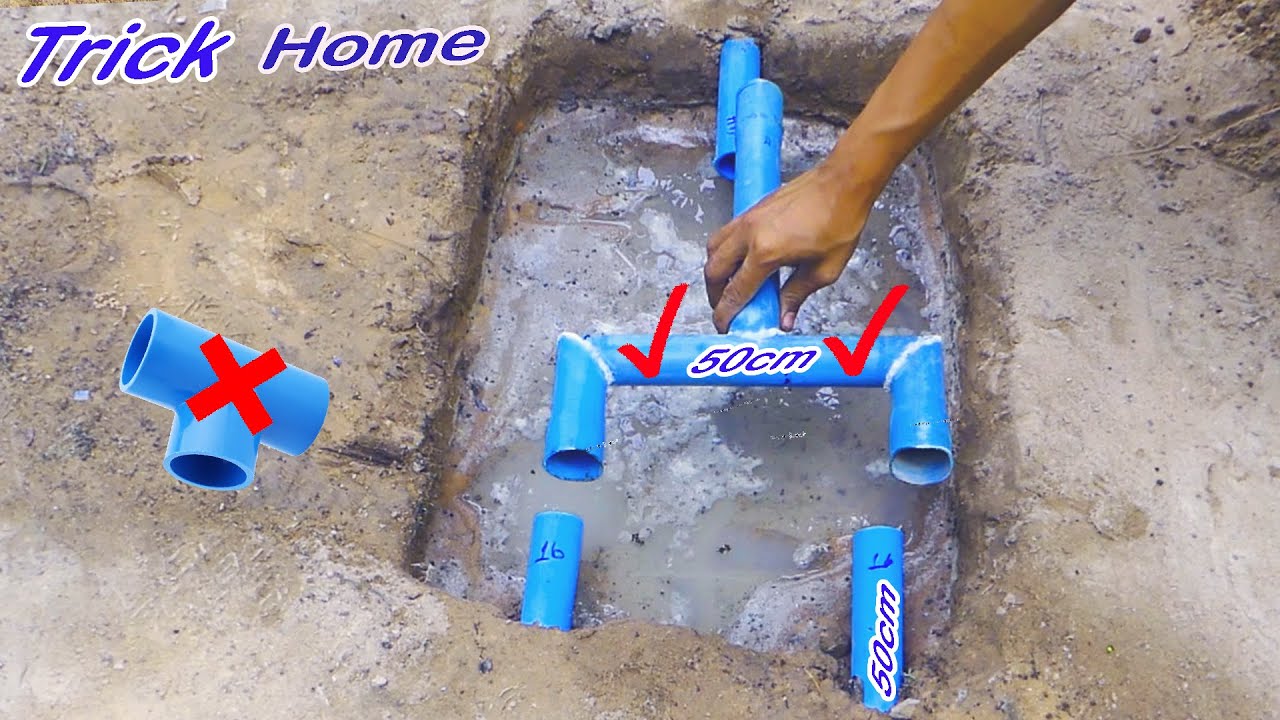 Free electricity | I turn PVC pipe into 6 ways IN 100cm valve easy way ...