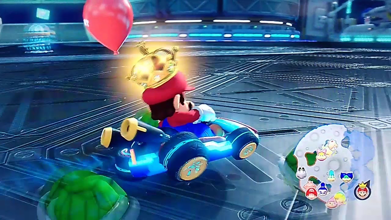 Mario Kart 8 Deluxe - Lunar Colony - YouTube