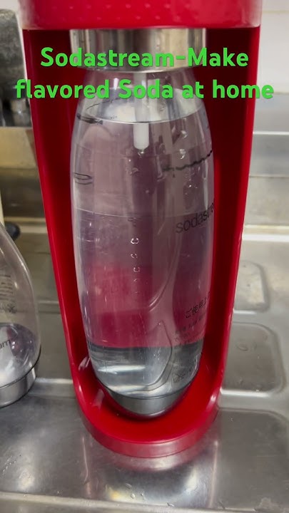 Sodastream - Make flavored Soda at home @ilikejapan7491 #ilikejapan7491 #sodastream #soda #drink ...