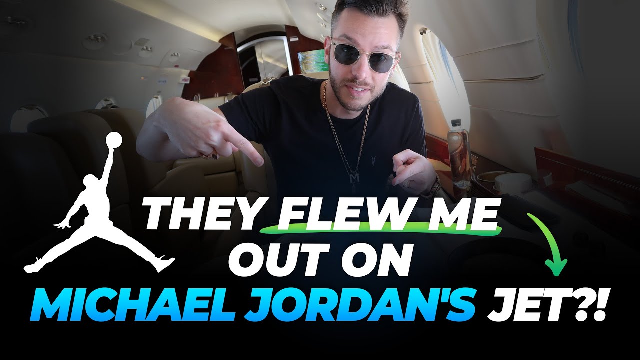 They Flew Me Out On Michael Jordan's Jet?! - YouTube