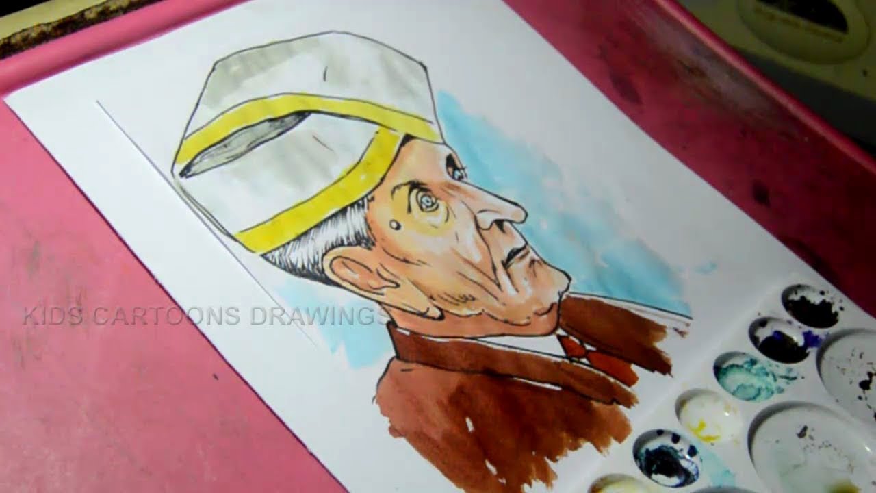 How to Draw Mokshagundam Visvesvarayya Drawing - YouTube