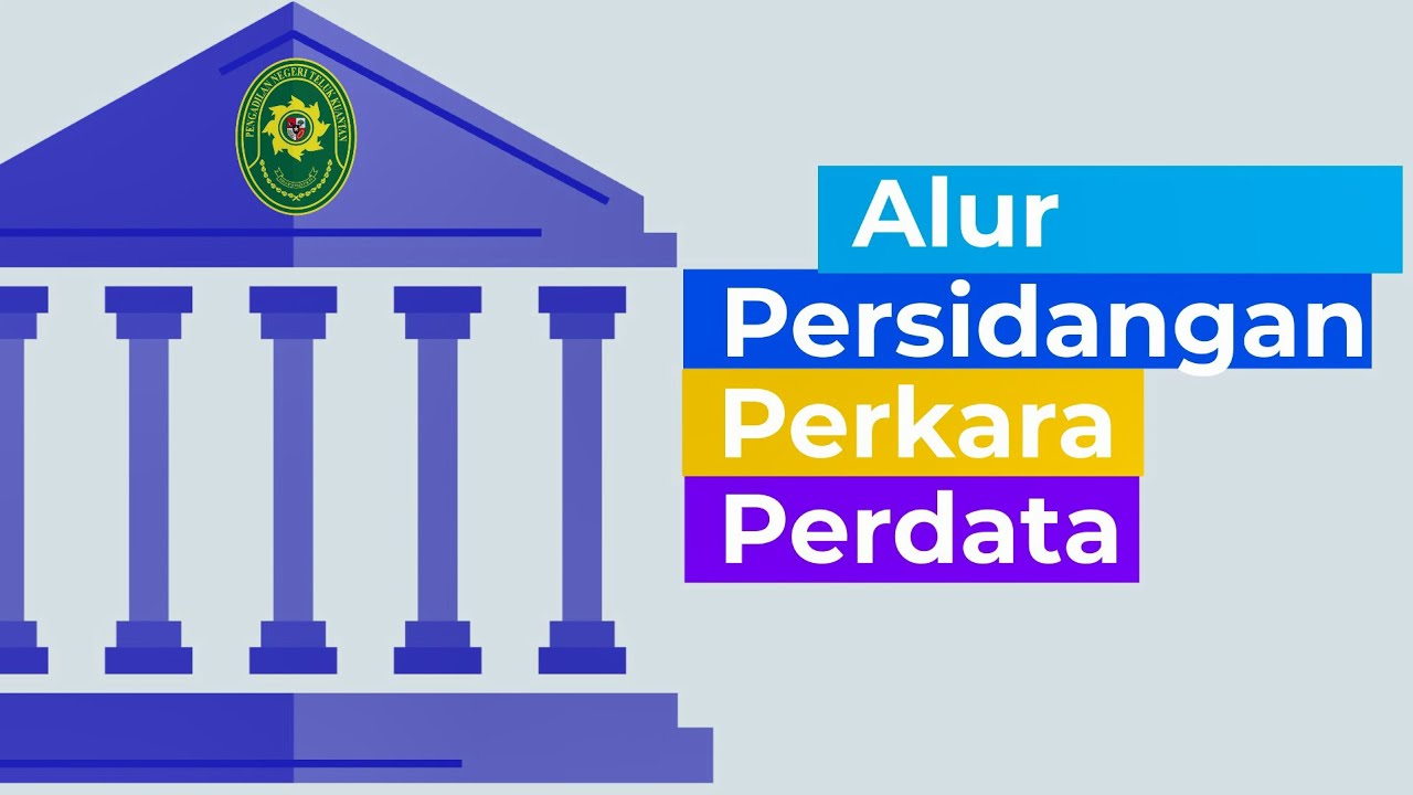 Video Alur Persidangan Perkara Perdata gugatan non e-Litigasi ...