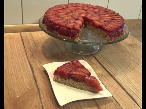 Erikli ters yüz kek tarifi