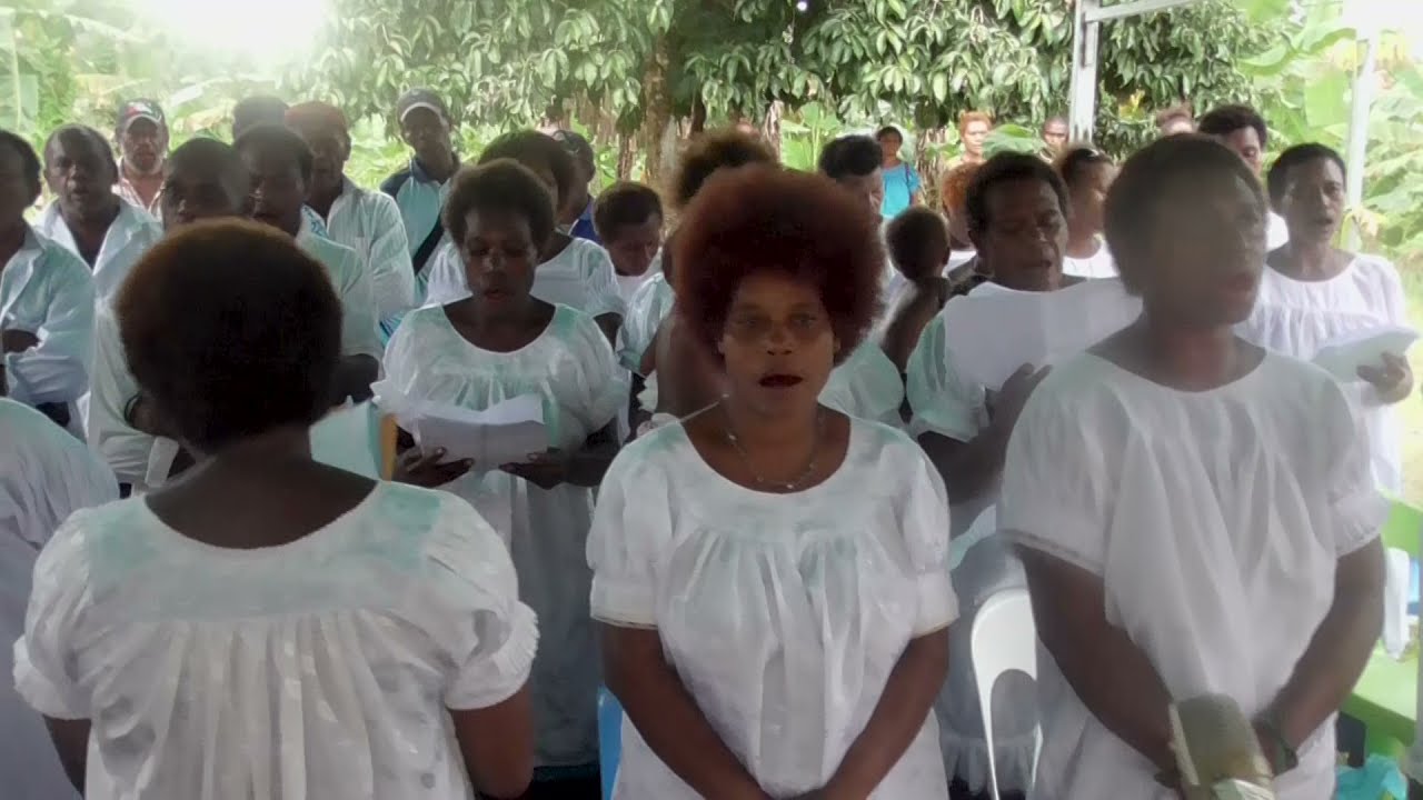 Tolai choir in Sir Michael Somare's birthplace of Rabaul - YouTube