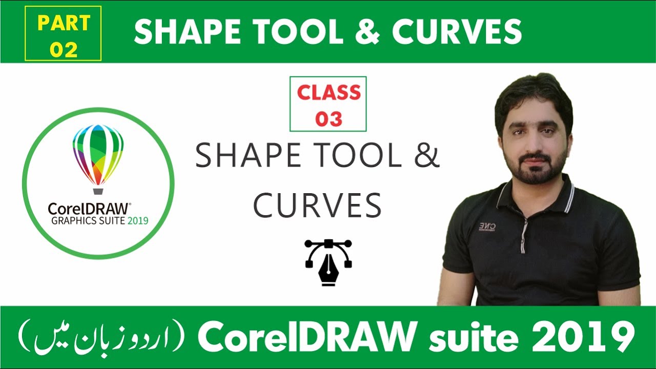 CorelDraw Shape Tool all options in CorelDraw in Urdu/Hindi - Class 3 ...