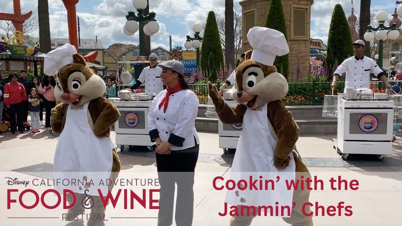 Cookin' with the Jammin' Chefs at DCA Food & Wine Festival 2024 - YouTube