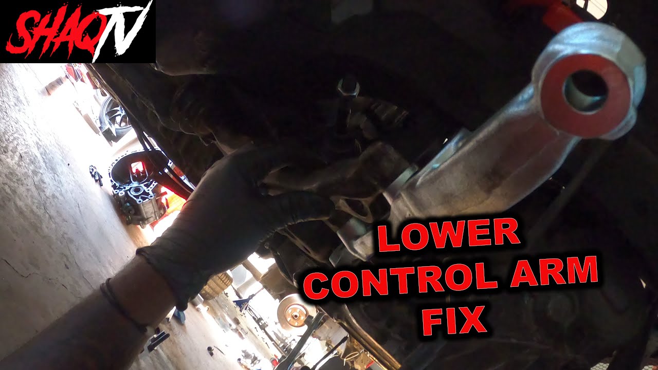 Lower Control Arm Problem: How I Fixed It on My AWD Honda Civic - YouTube