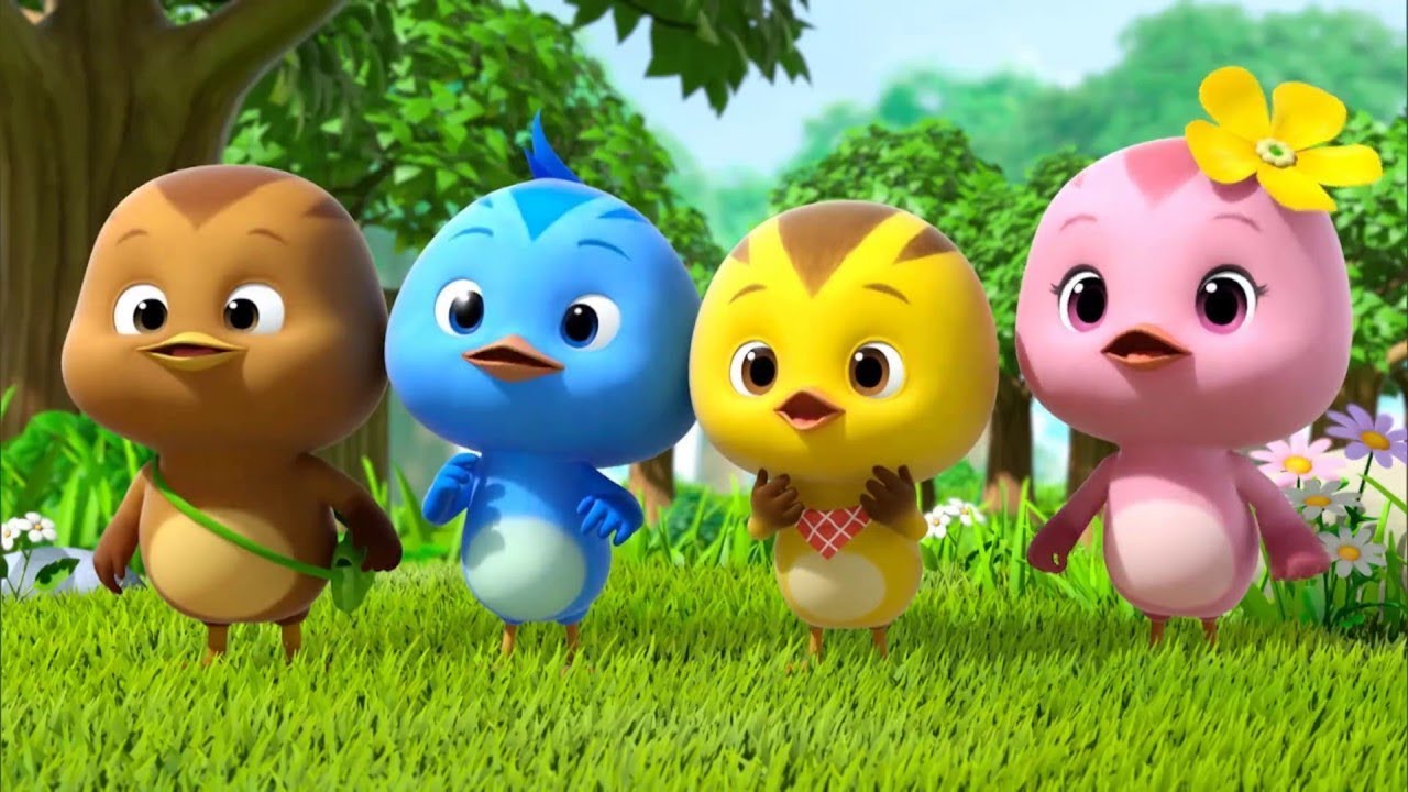 Đàn Gà Con Trong Sân 🐣🐥 Nhạc thiếu nhi Con Chim Non 2019 - YouTube