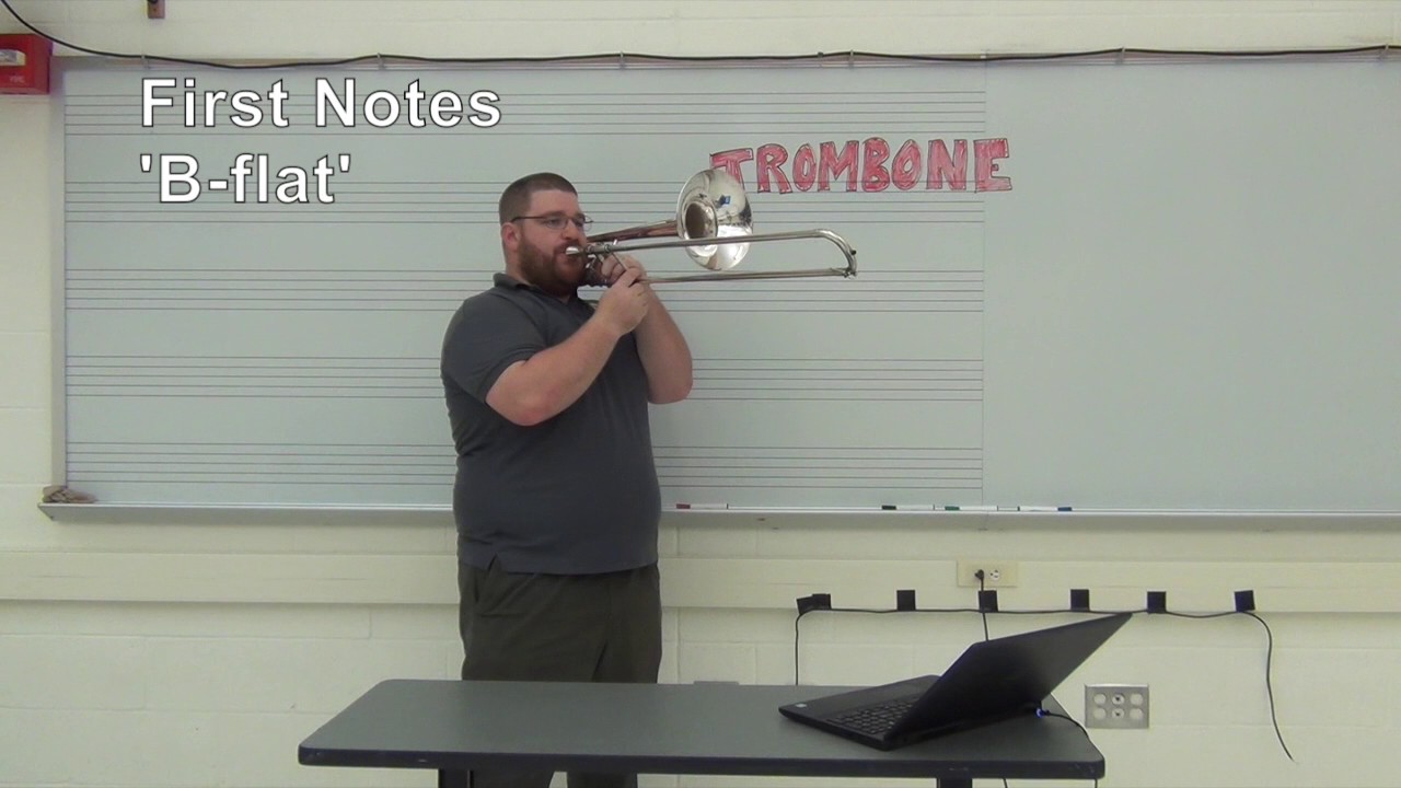 ETTH - Trombone - First Notes 'Bb' - YouTube