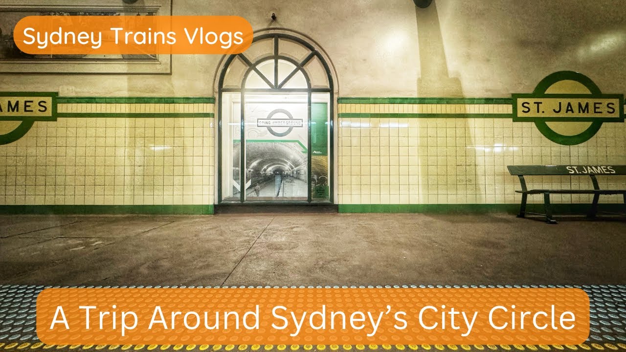 Sydney Trains Vlogs: A Trip Around Sydney’s City Circle - YouTube