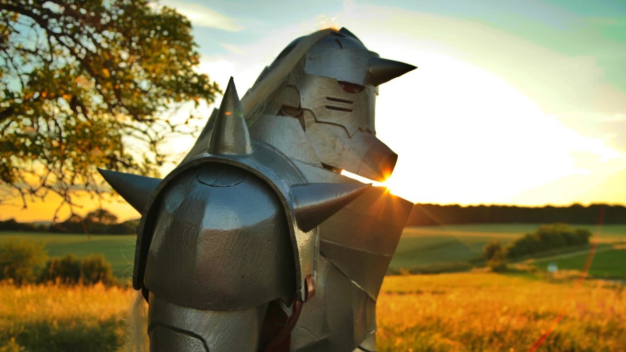 Alphonse Elric Armor - helmet part 1 - Fullmetal Alchemist - YouTube
